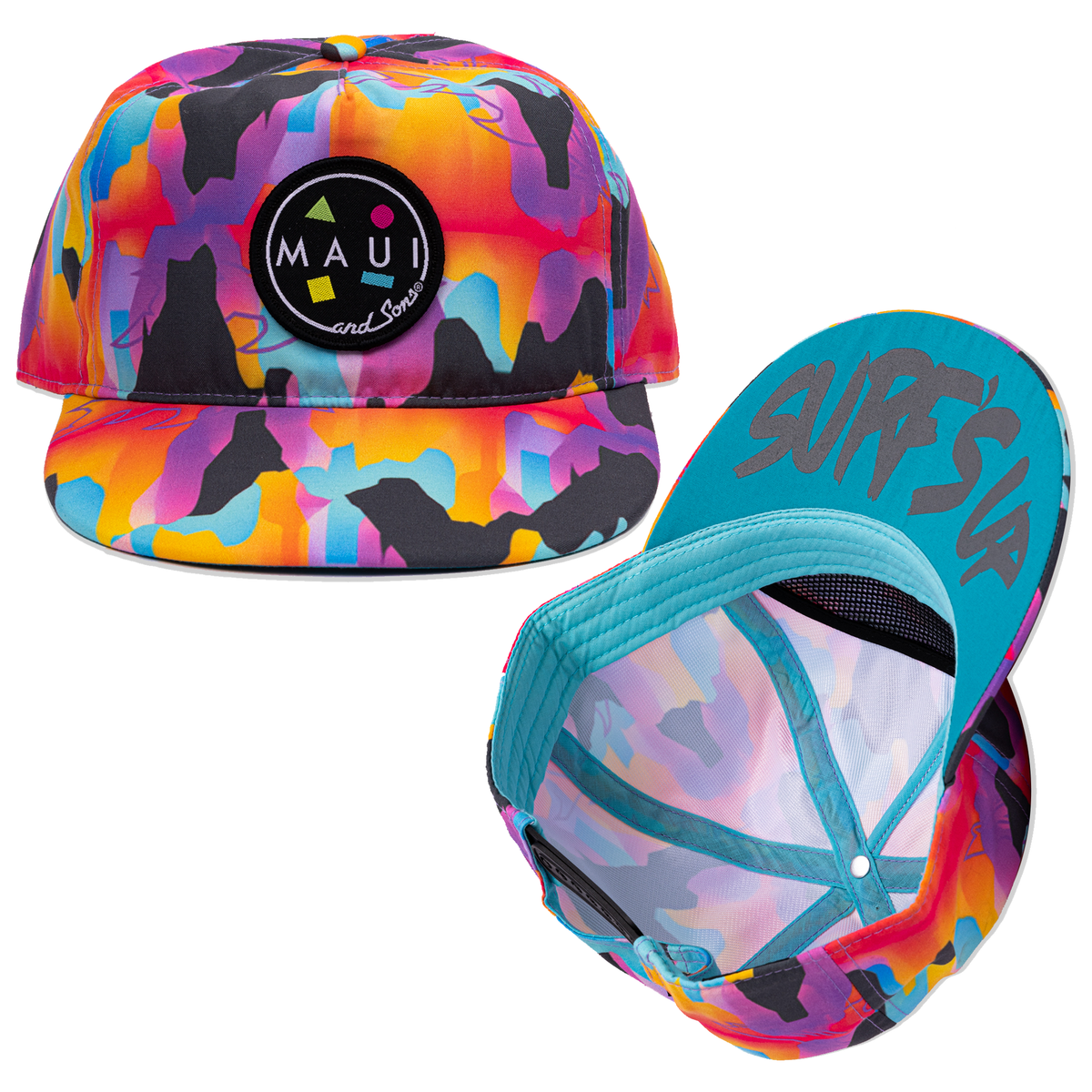 Eruption Flip Up Hat - Surf's Up — ON TOP